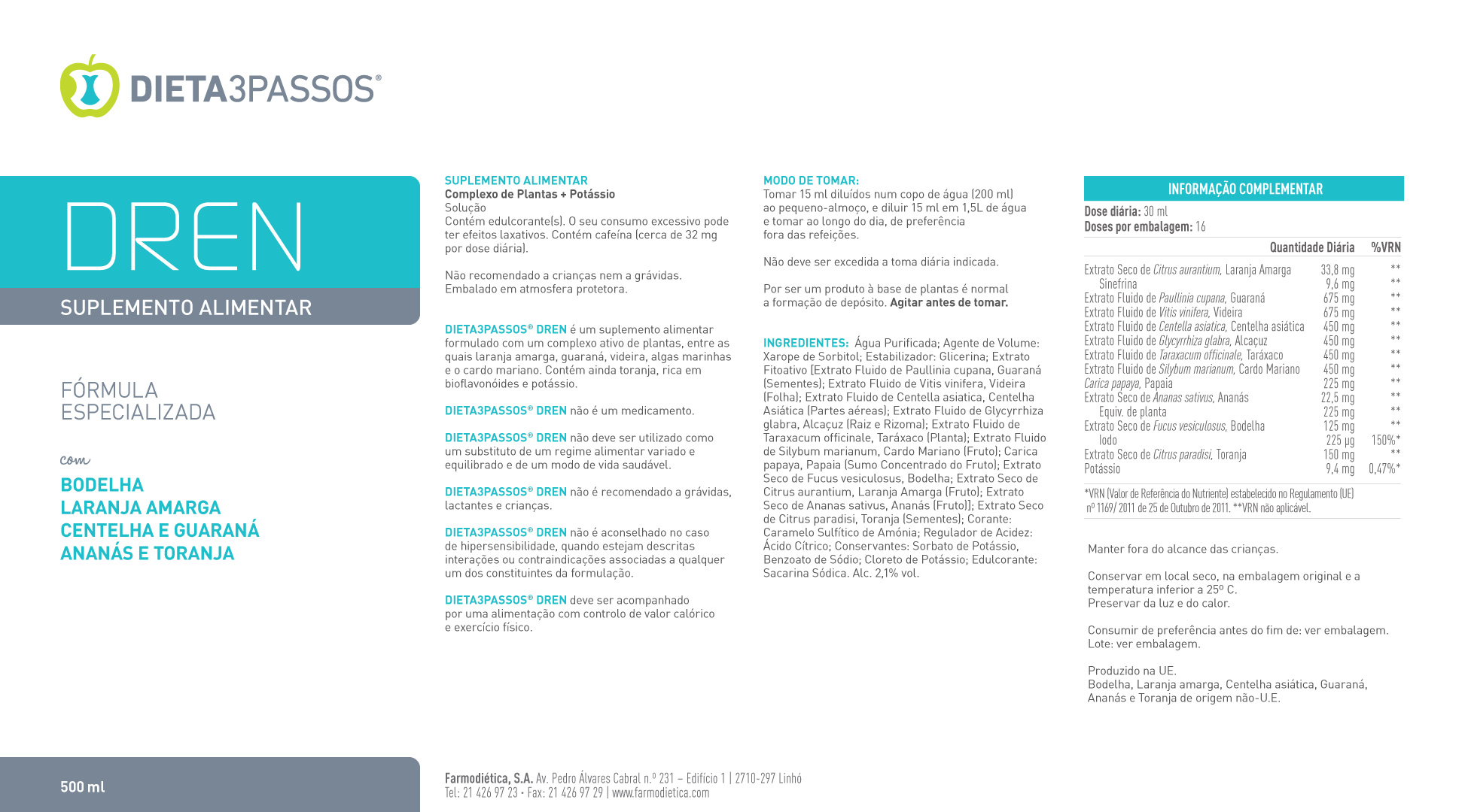DREN - Dieta3Passos